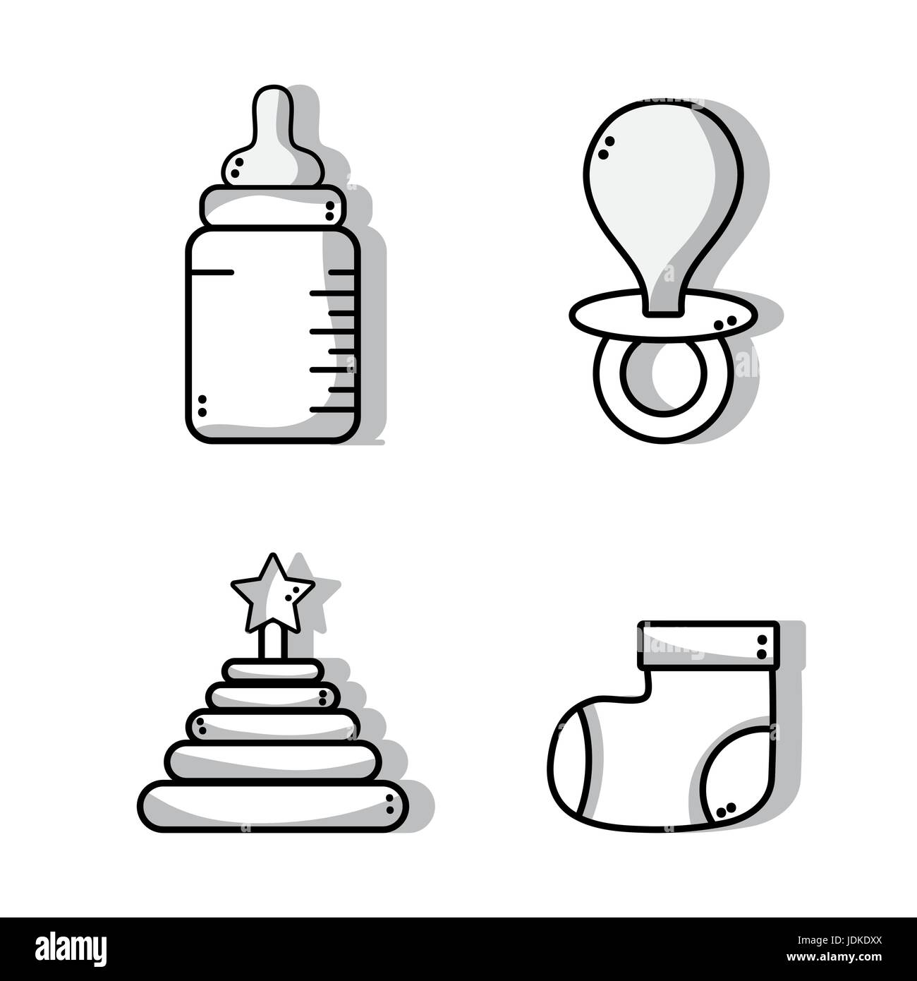 Set tools greeting card Cut Out Stock Images & Pictures - Alamy