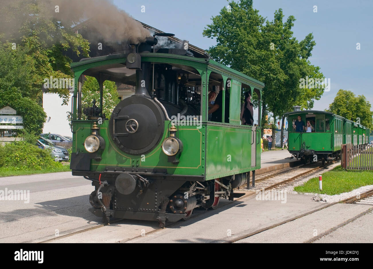 Europe, Germany, Bavaria, Lake Chiem, Chiemgau, Prien floor, Lake Chiem ...