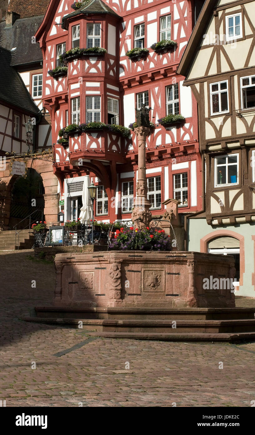 Europe, Germany, Bavaria, the Main, mountain Milten, marketplace ...