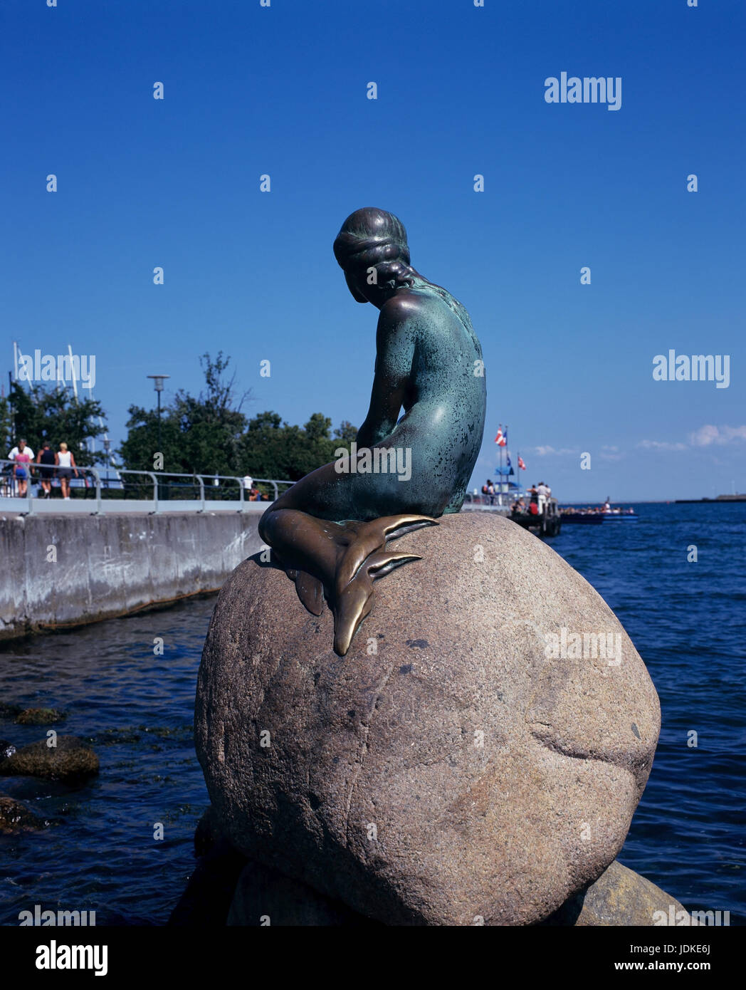 Denmark, Copenhagen, small mermaid, Daenemark, Kopenhagen, Kleine ...