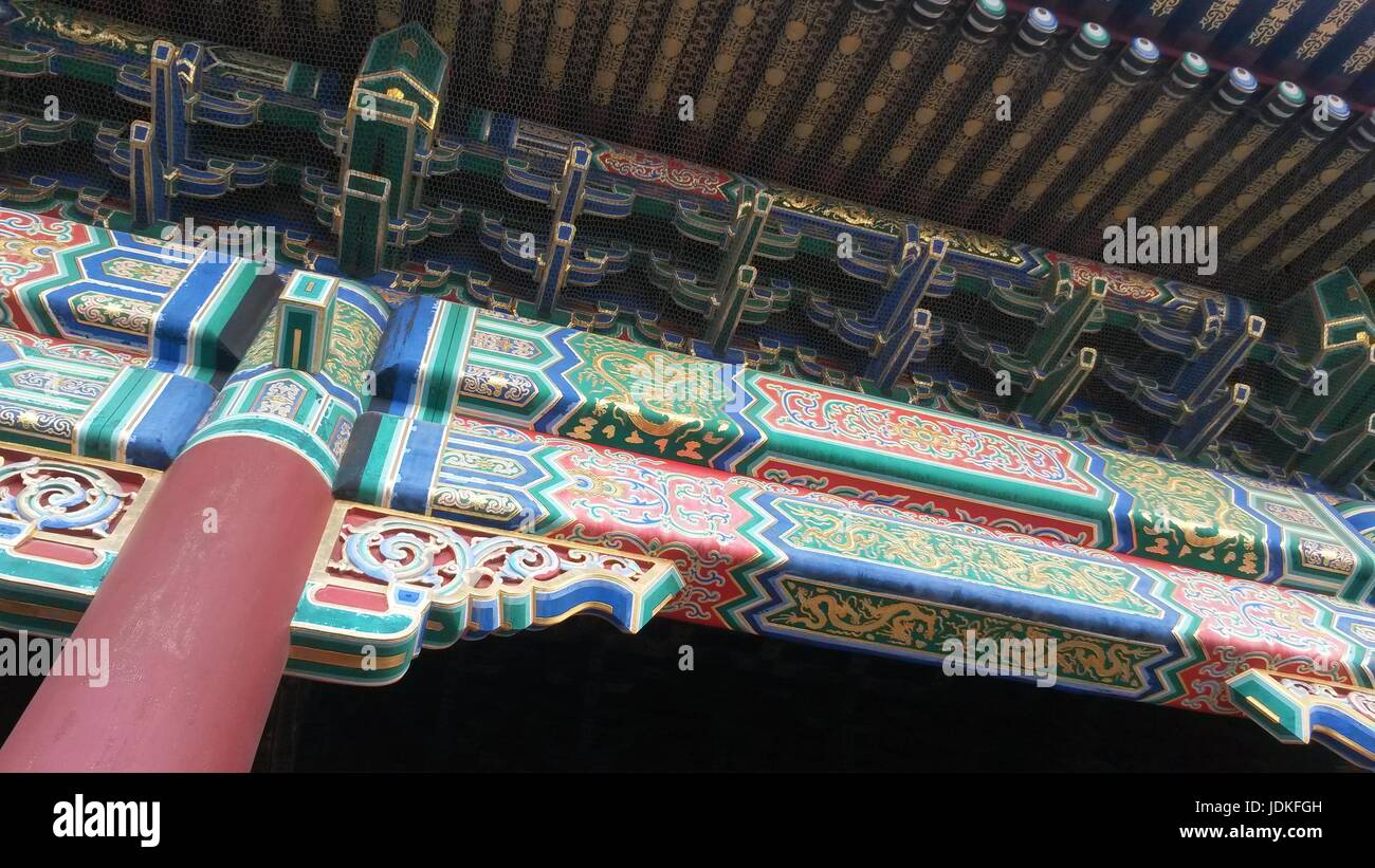 Forbidden city chinese painting beijing hi-res stock photography and ...