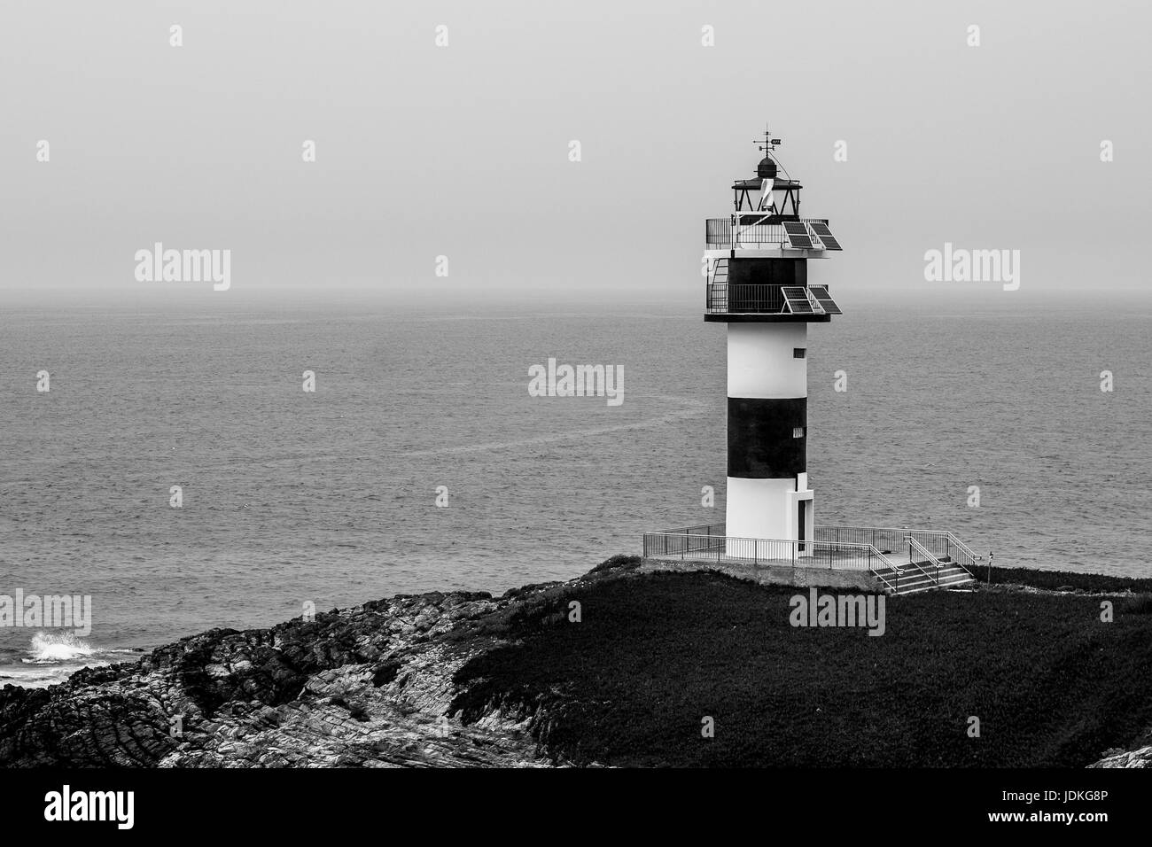 Square lighthouse Black and White Stock Photos & Images - Alamy