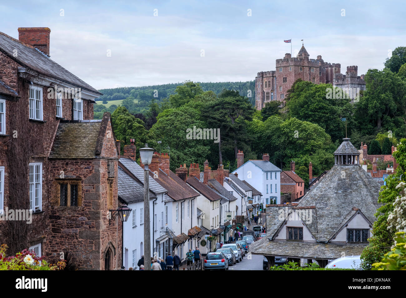 Dunster, Somerset, Exmoor, England, UK Stock Photo - Alamy
