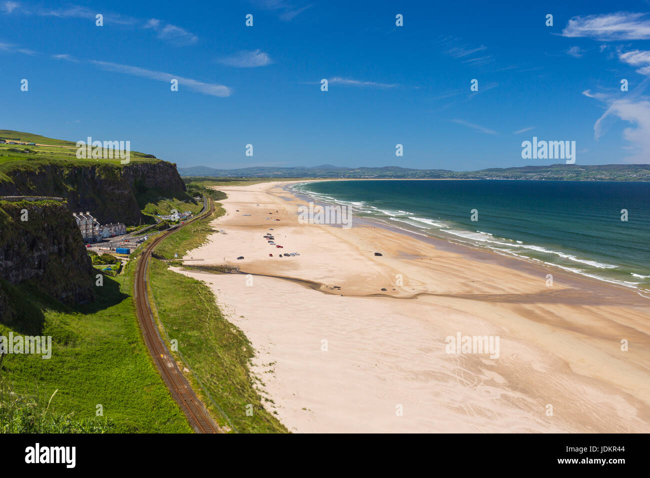 Londonderry coast railway hi-res stock photography and images - Alamy