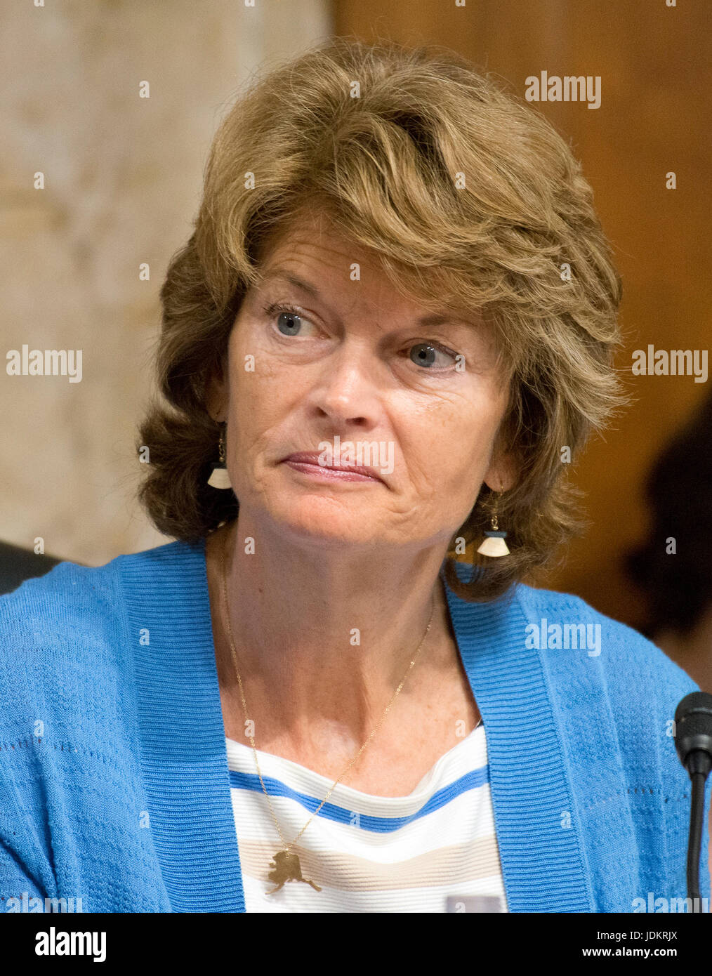 Washington, USA. 20th Jun, 2017. United States Senator Lisa Murkowski ...