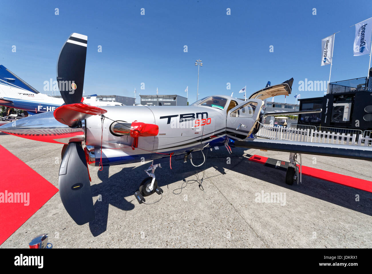 Paris-Le Bourget, France. 19th June, 2017. Presentation of the Daher ...