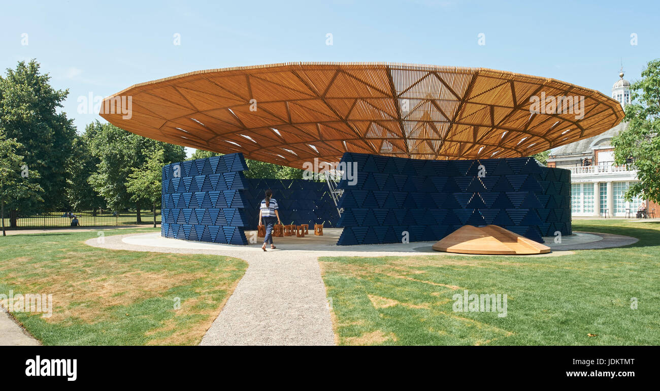 Hyde Park, London, UK. 20th Jun, 2017. Serpentine Pavilion 2017 by ...