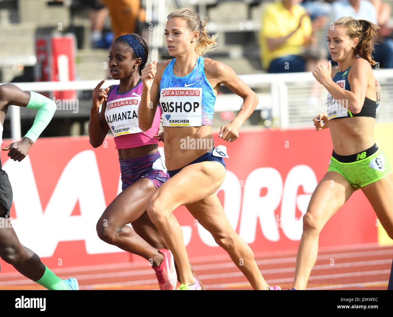 Melissa Bishop (CAN) places fourth in the women's 800m in 1:59.70 ...