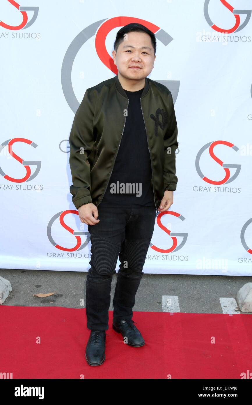 Los Angeles, CA, USA. 15th June, 2017. Matthew Moy at a public ...