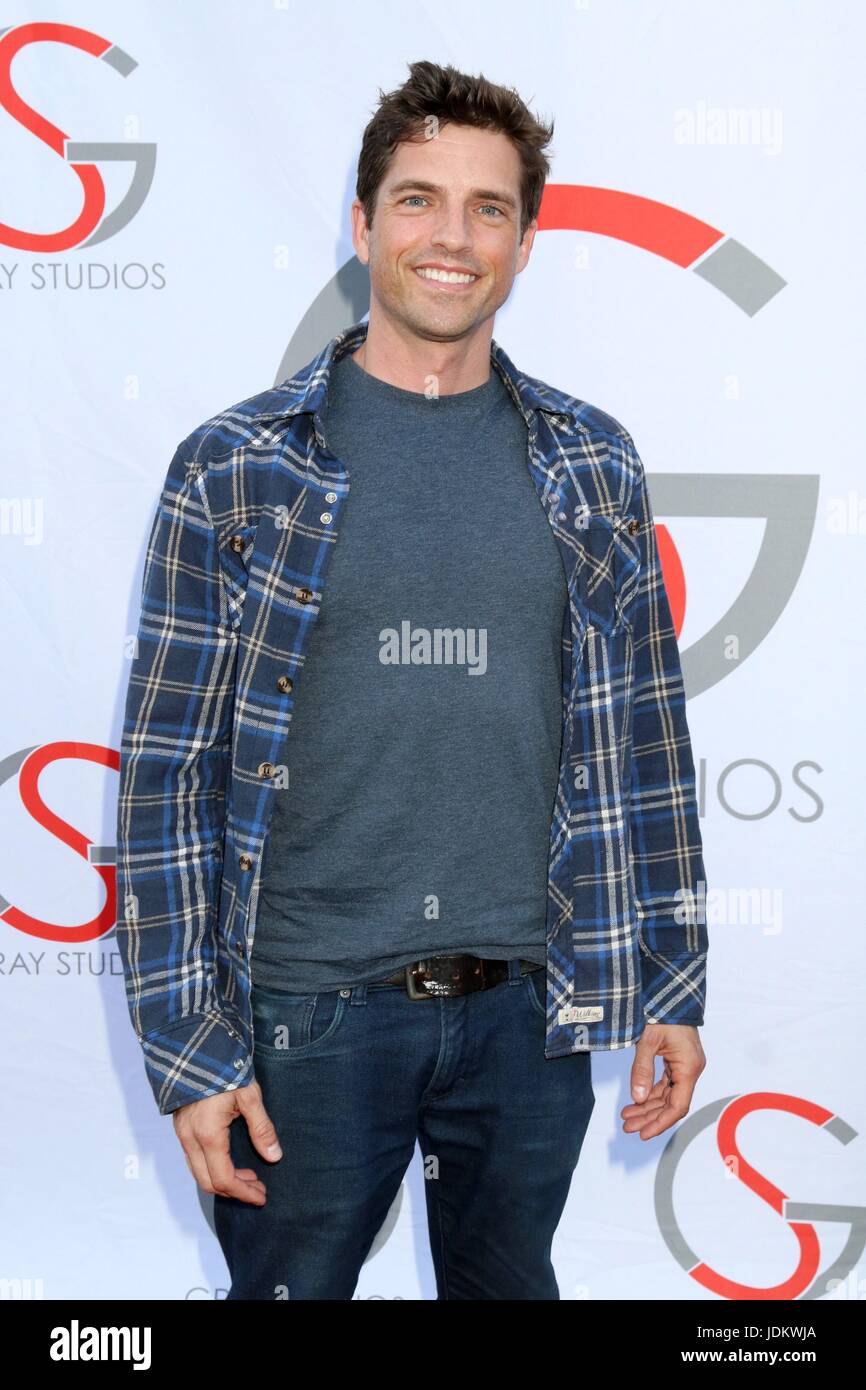 Los Angeles, CA, USA. 15th June, 2017. Scott Bailey at a public ...
