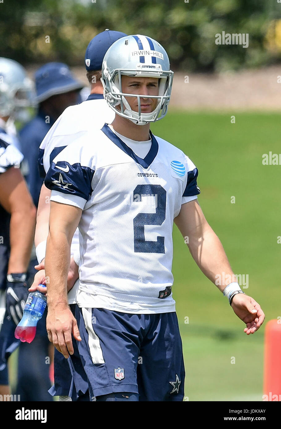 June 14th, 2017: .Dallas Cowboys Punter Sam Irwin-Hill (2).during an ...