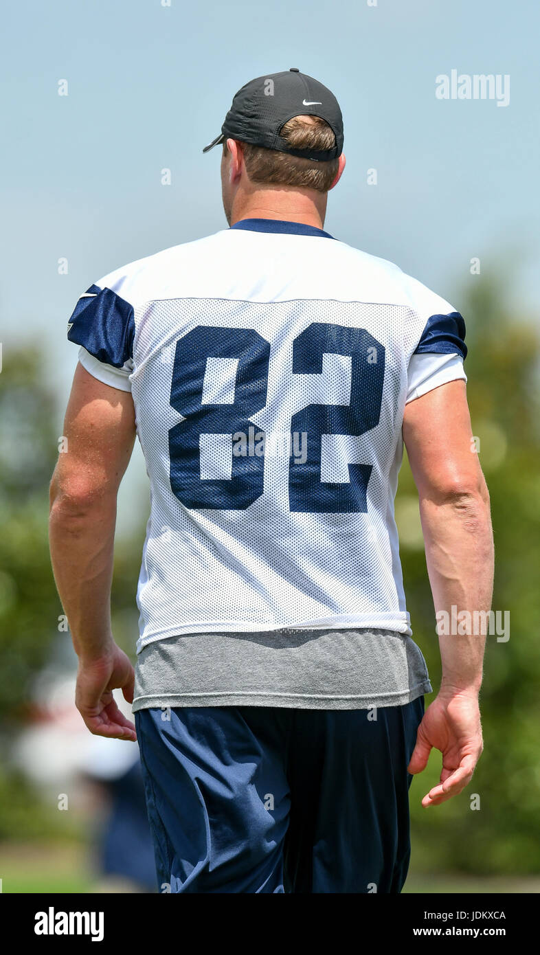 June 14th, 2017: .Dallas Cowboys tight end Jason Witten (82) during an ...