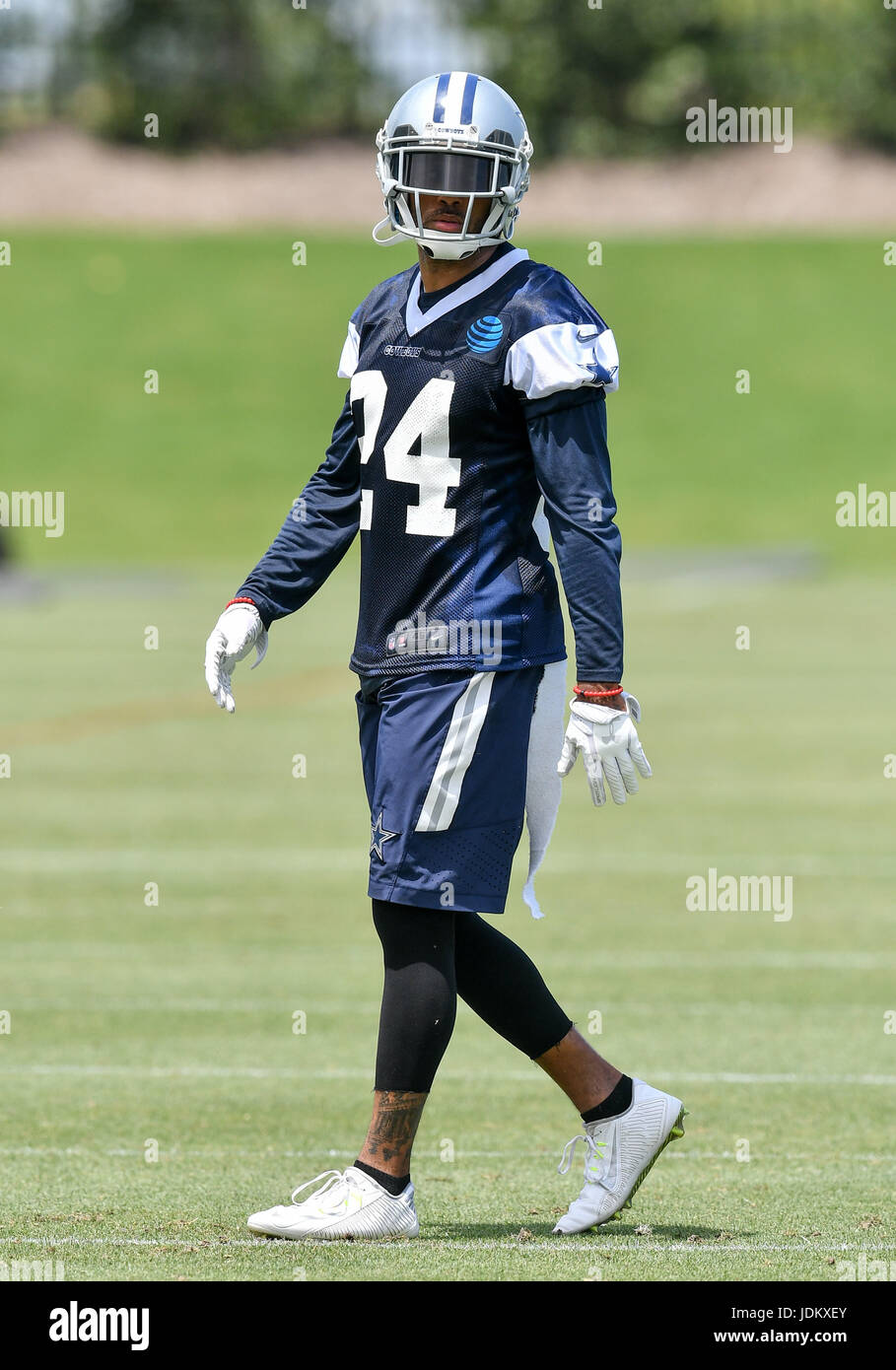 June 14th, 2017: .Dallas Cowboys corner back Nolan Carroll (24).during ...