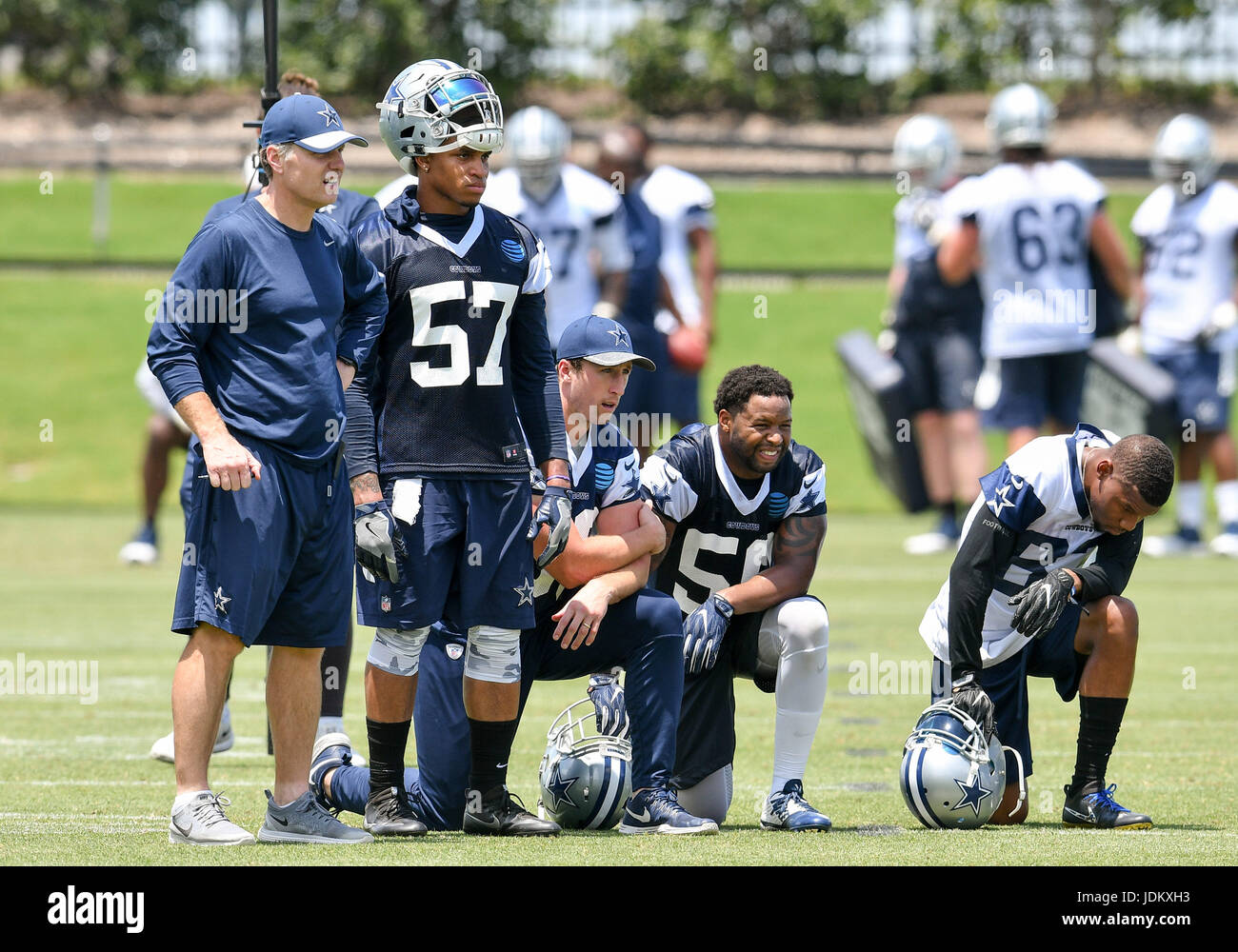 Frisco, TX, USA. 14th June, 2017. Dallas Cowboys outside linebacker ...