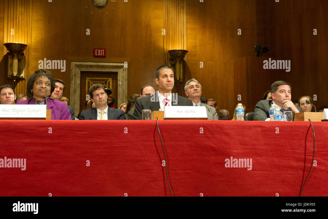 From left to right: Mignon Clyburn, Commissioner Federal Communications ...