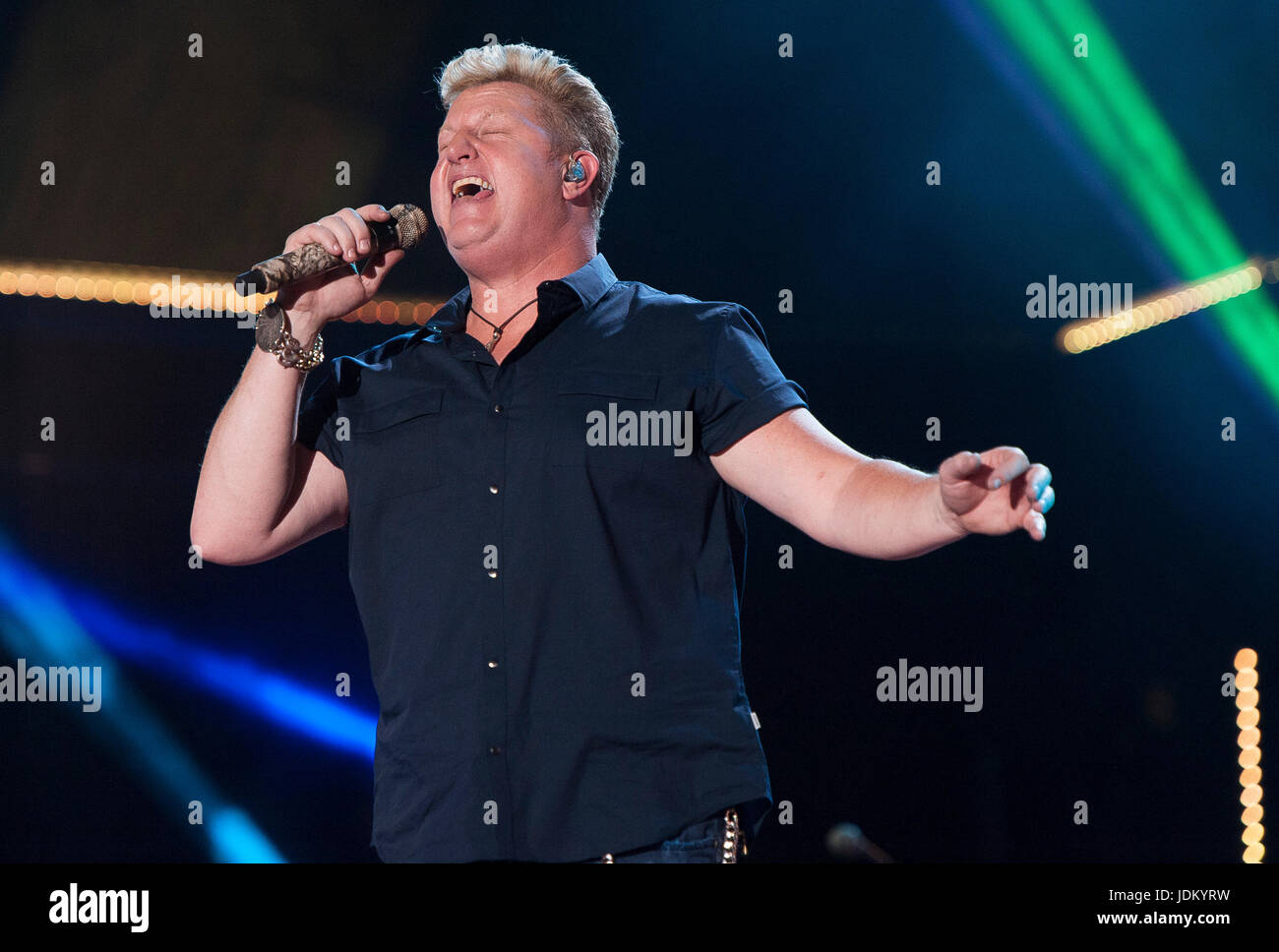 Jun. 9, 2017 - Nashville, Tennessee; USA - Singer GARY LEVOX of the ...