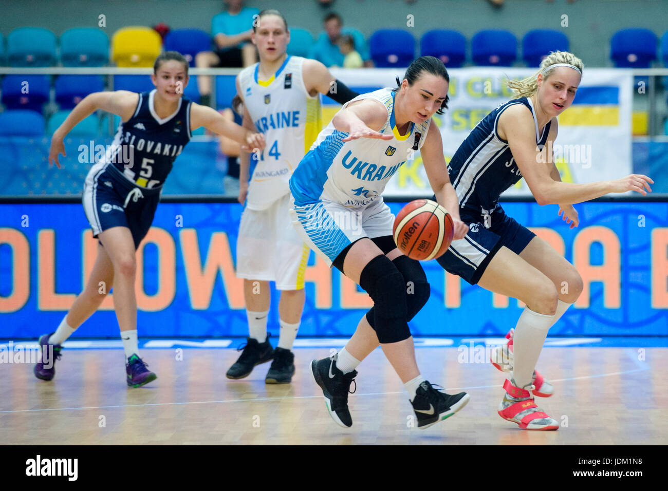 Hradec Kralove, Czech Republic. 20th June, 2017. From right: Marie ...