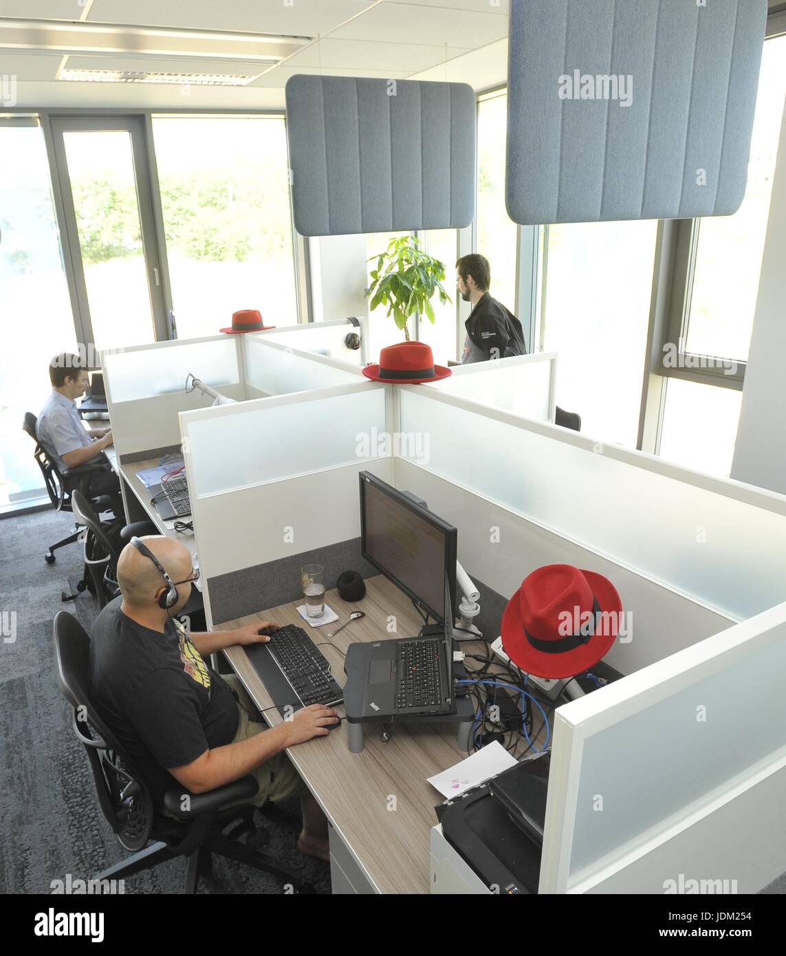 Launch of new building of Red Hat company in Brno, Czech Republic, June ...