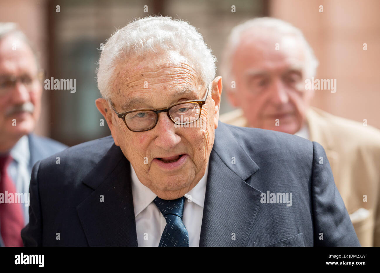 Berlin, Germany. 21st June, 2017. The former US-Foreign Minister Henry ...
