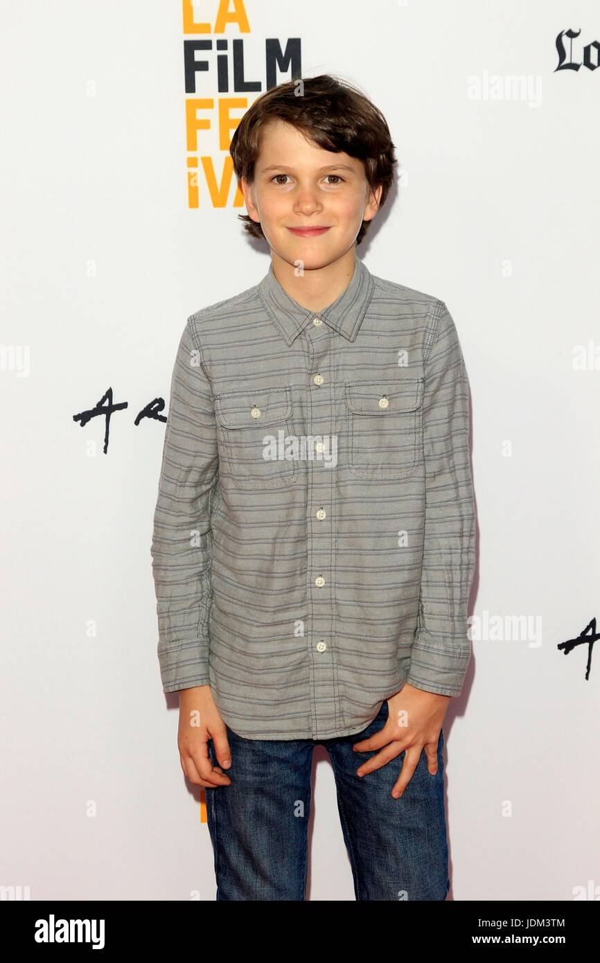 Los Angeles, CA, USA. 19th June, 2017. Gabriel Bateman at arrivals for ...
