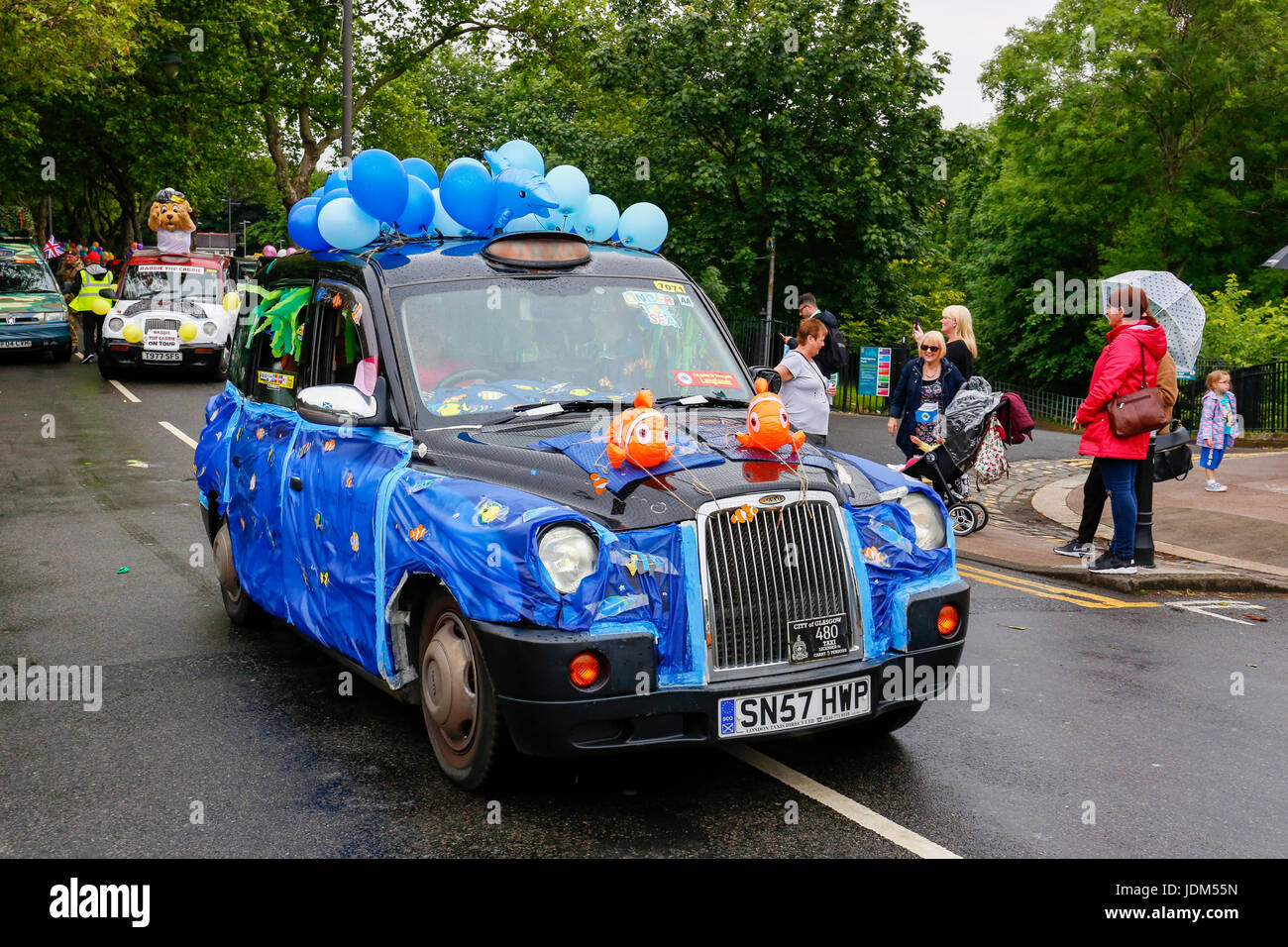 Glasgow taxi outing to troon hi-res stock photography and images - Alamy