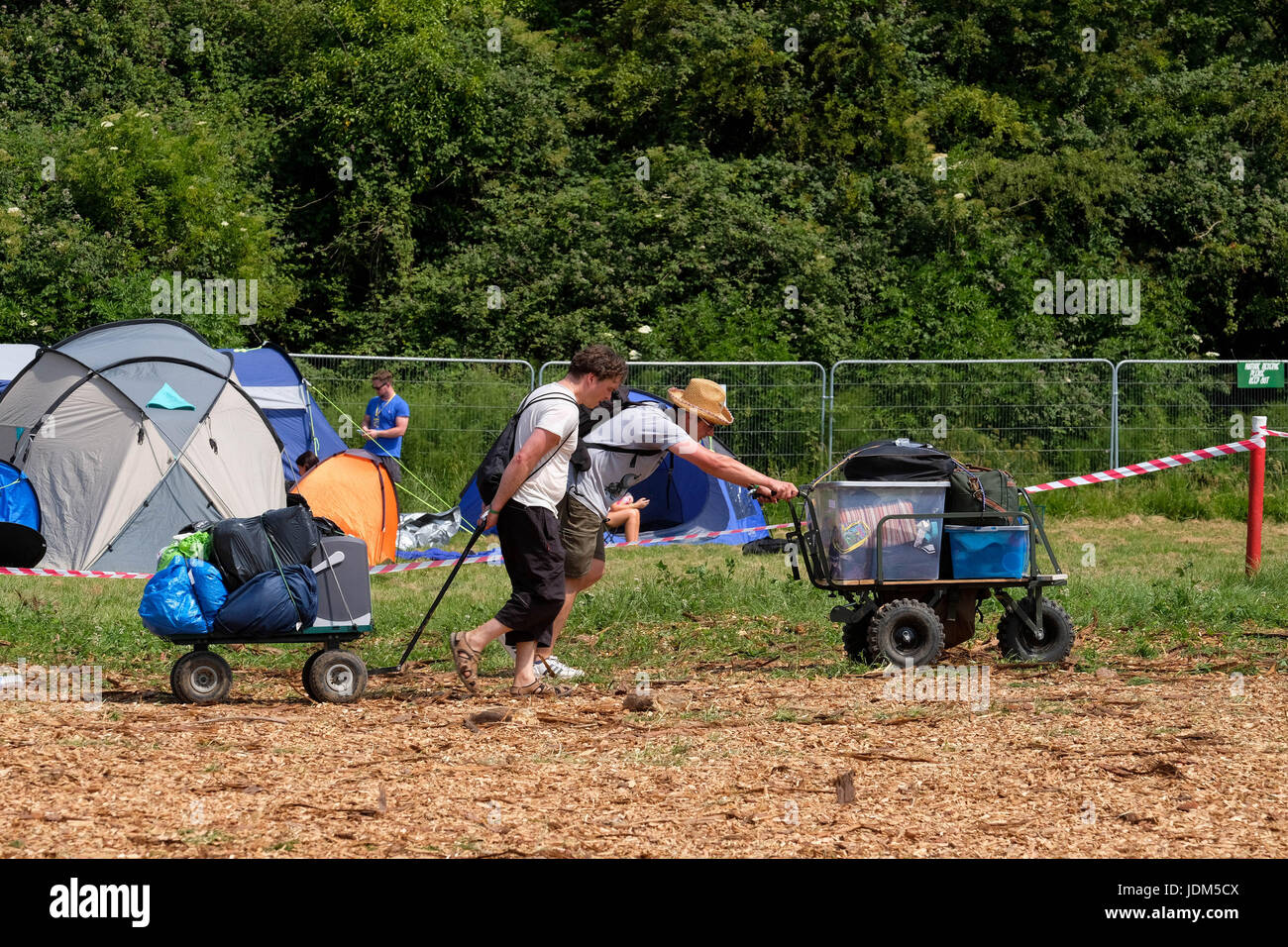 Glastonbury festival mud tent hi-res stock photography and images - Alamy