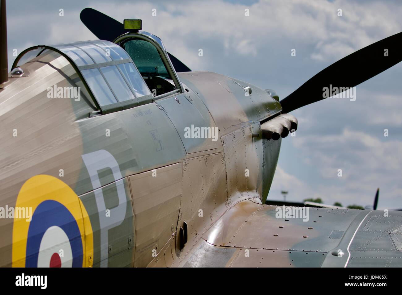 Hawker hurricane cockpit hi-res stock photography and images - Alamy