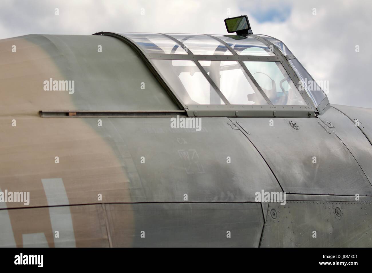Hawker hurricane cockpit hi-res stock photography and images - Alamy