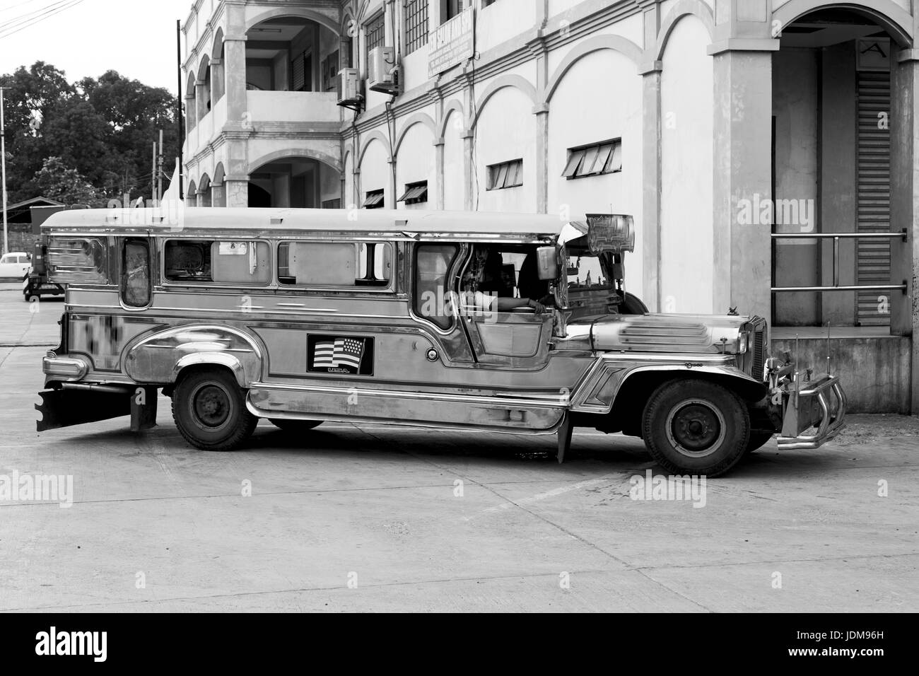 in asia philipphines the typical bus for tourist transportation Stock ...