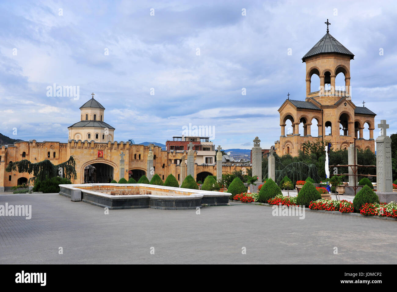 Temples in the Cathedral quarter of Tbilisi, Georgia Stock Photo - Alamy