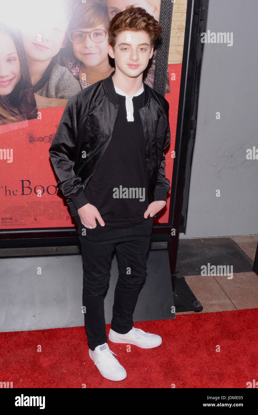 Thomas Barbusca attend opening night premiere Focus Features' "The Book ...