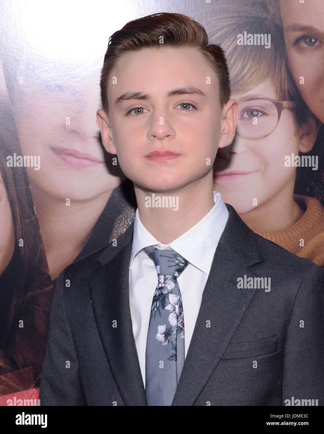 Jaeden Lieberher attend opening night premiere Focus Features' "The ...