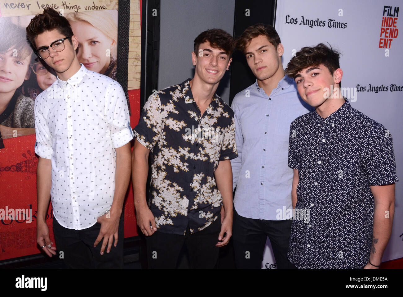 Dylan geick mikey barone attend opening night premiere focus features ...