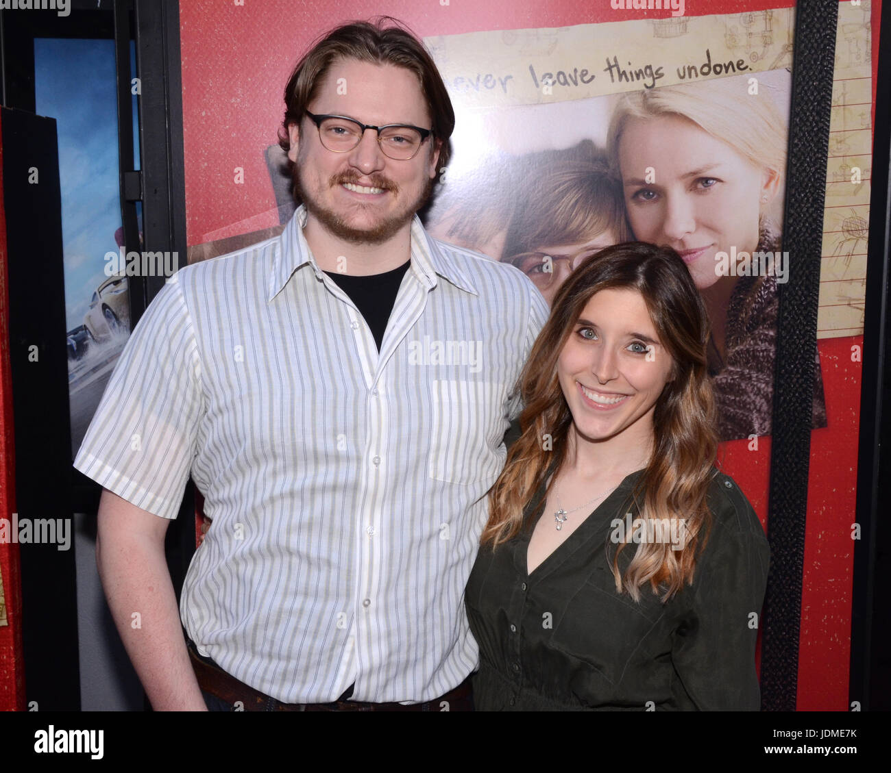 Sam Patton Mara Barr attend opening night premiere Focus Features' "The ...