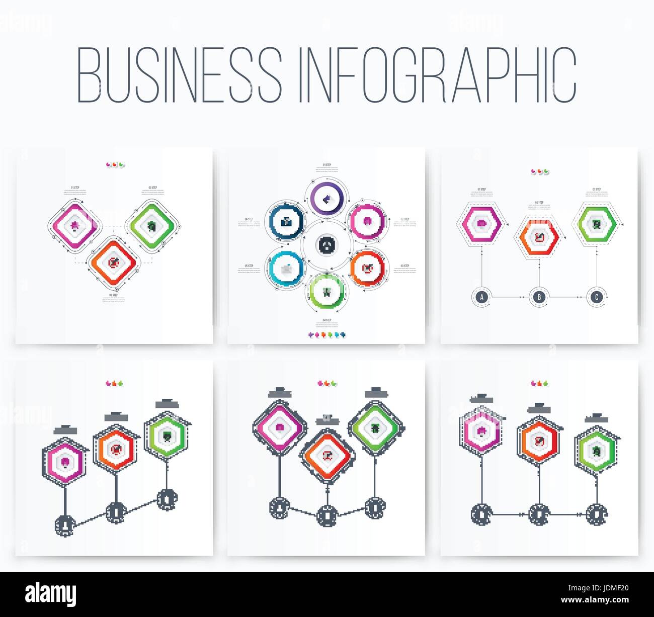 Set with infographics Stock Vector Image & Art - Alamy