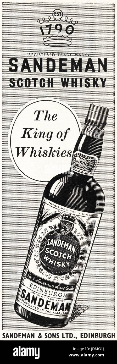 Whisky advertising hi-res stock photography and images - Alamy