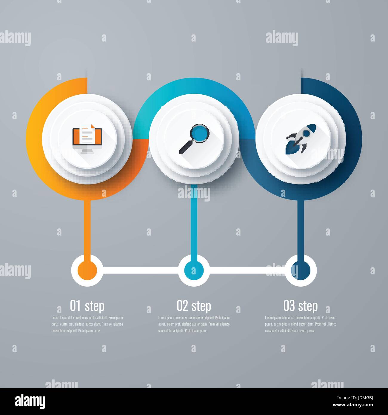 emplate for cycle diagram, graph, presentation Stock Vector Image & Art ...