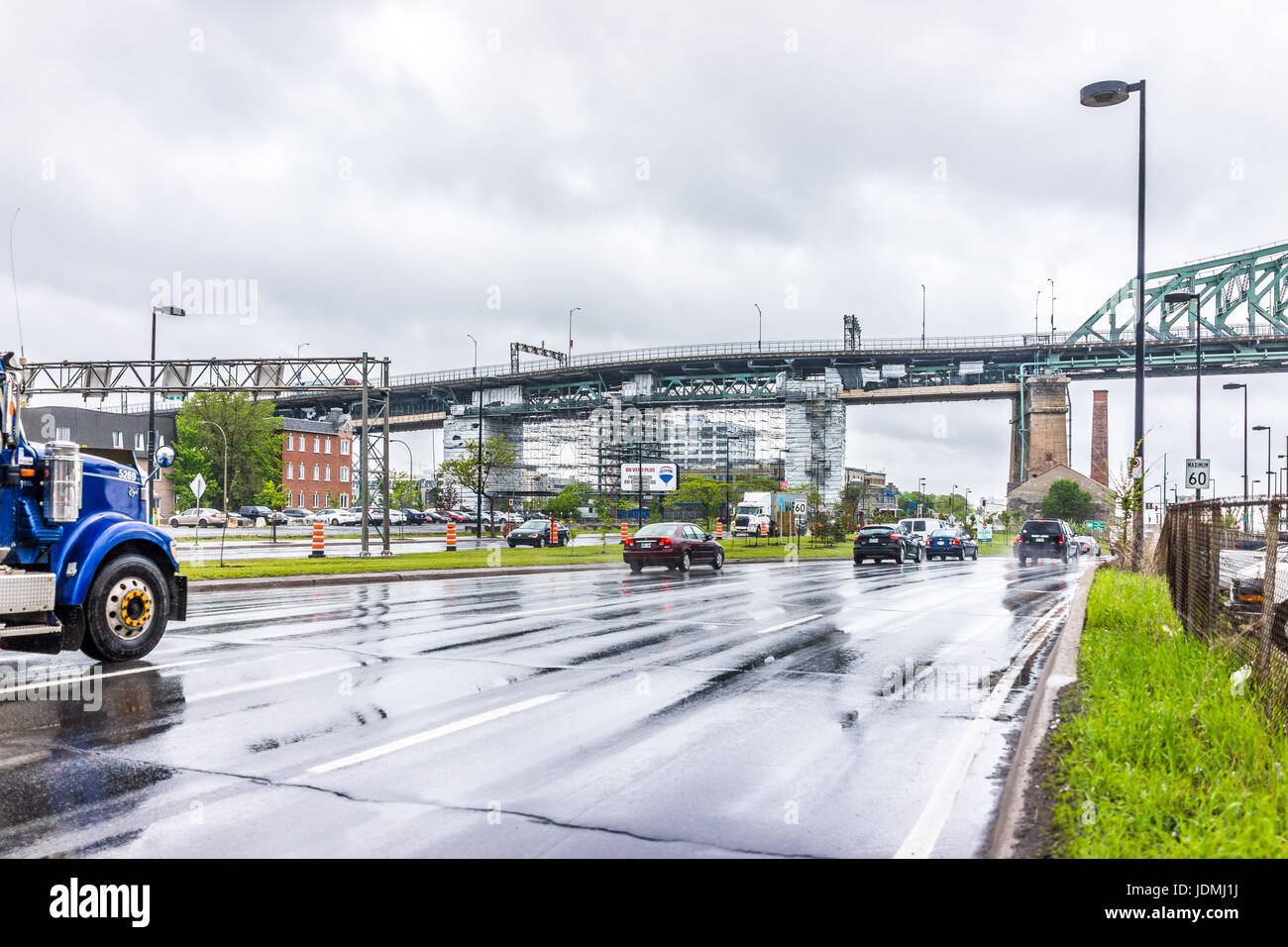 Montreal road highway hi-res stock photography and images - Alamy
