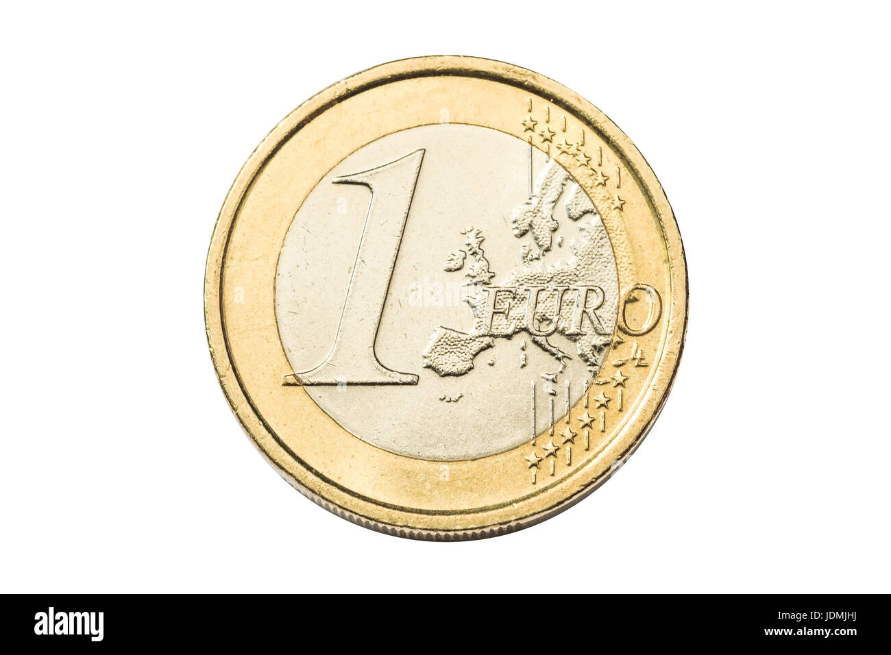one euro coin Stock Photo - Alamy