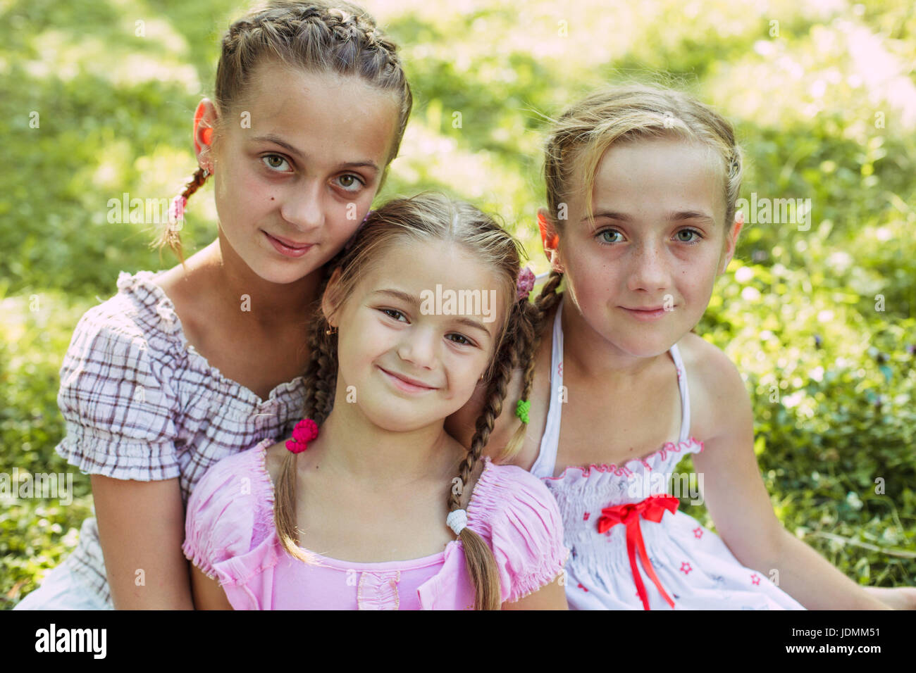 Girls 8 12 years old hi-res stock photography and images - Alamy