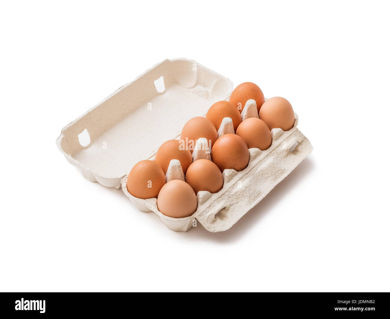 Organic food concept box Cut Out Stock Images & Pictures - Alamy
