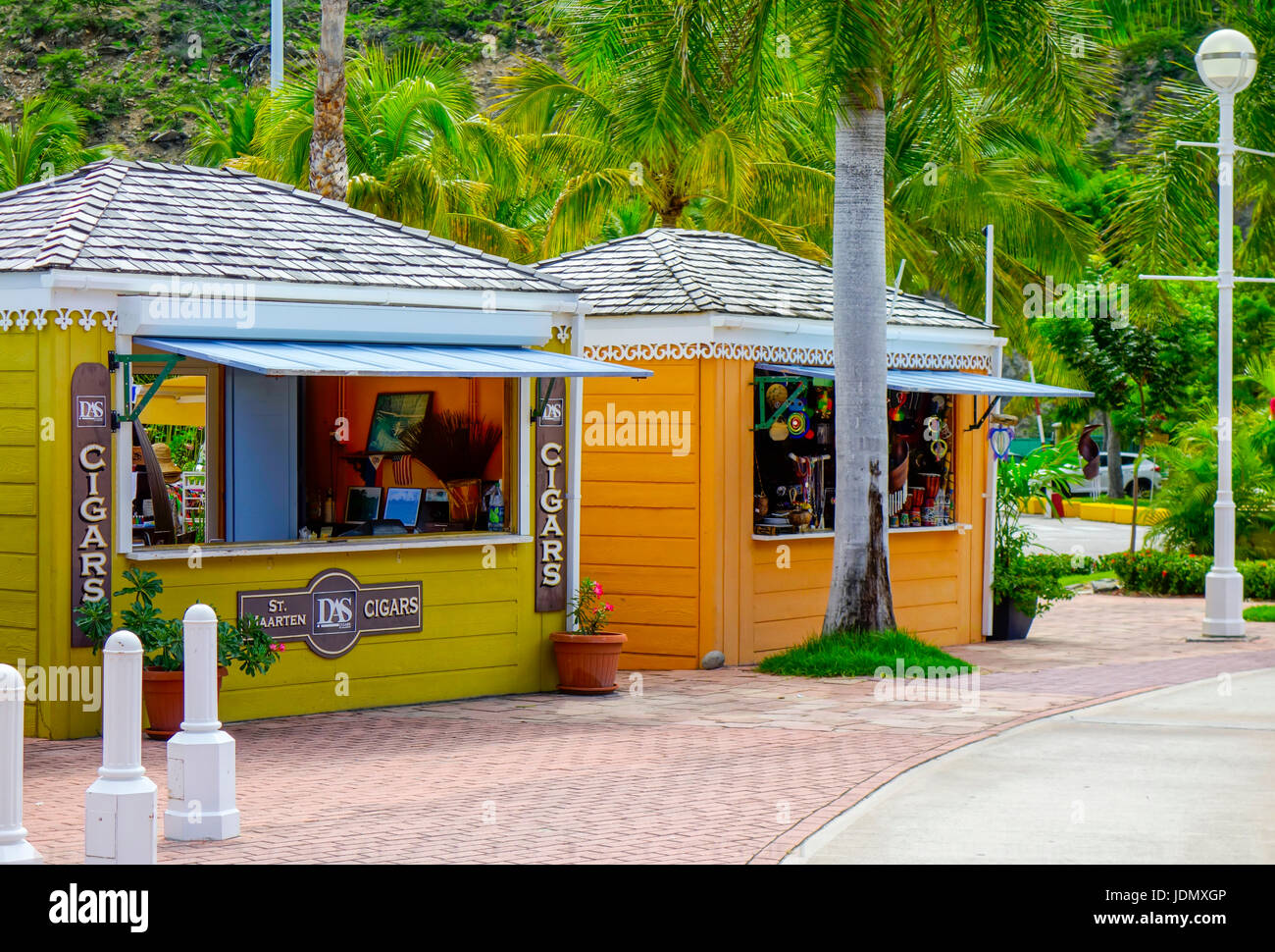 St. Maarten Philipsburg Shopping High Resolution Stock Photography and ...