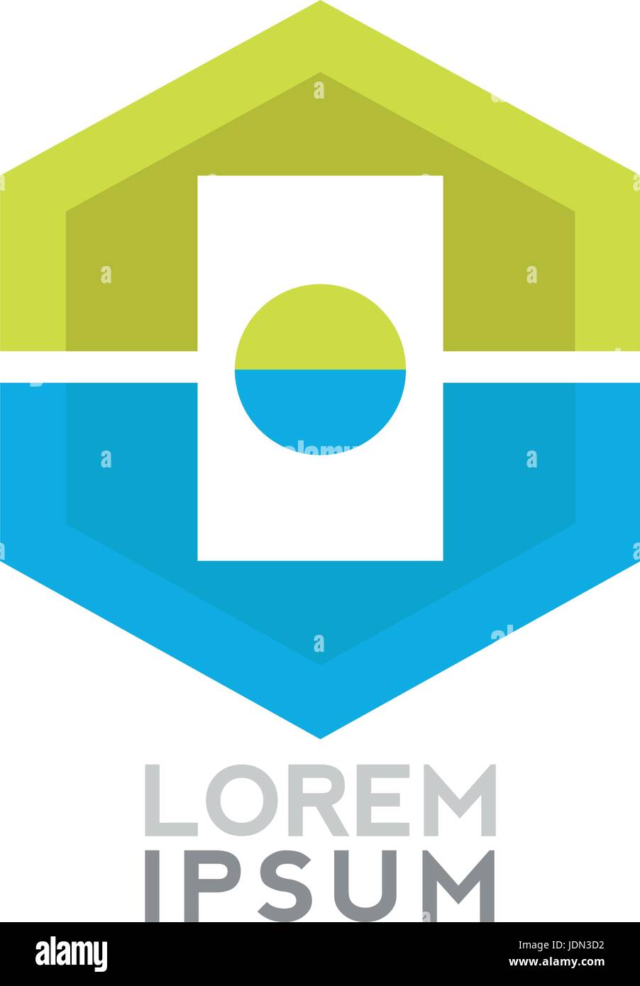 Isolated business logo Stock Vector Image & Art - Alamy