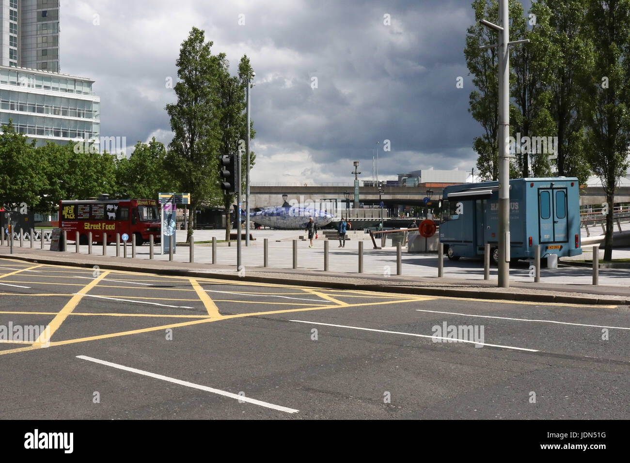 Donegall Quay, River Lagan, Belfast, Northern Ireland Stock Photo - Alamy