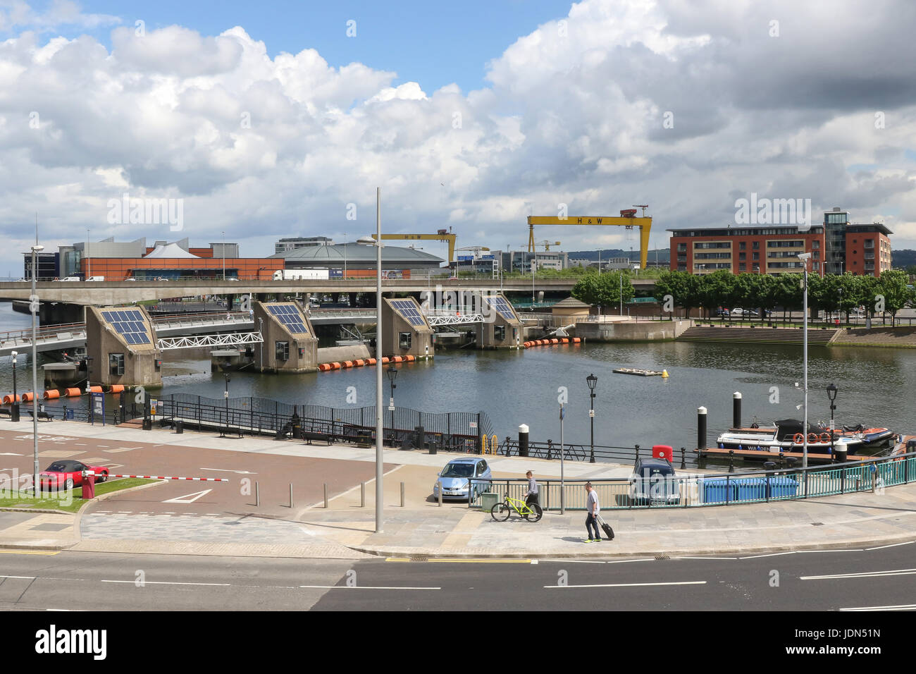 Lagan weir river lagan belfast ireland hi-res stock photography and ...