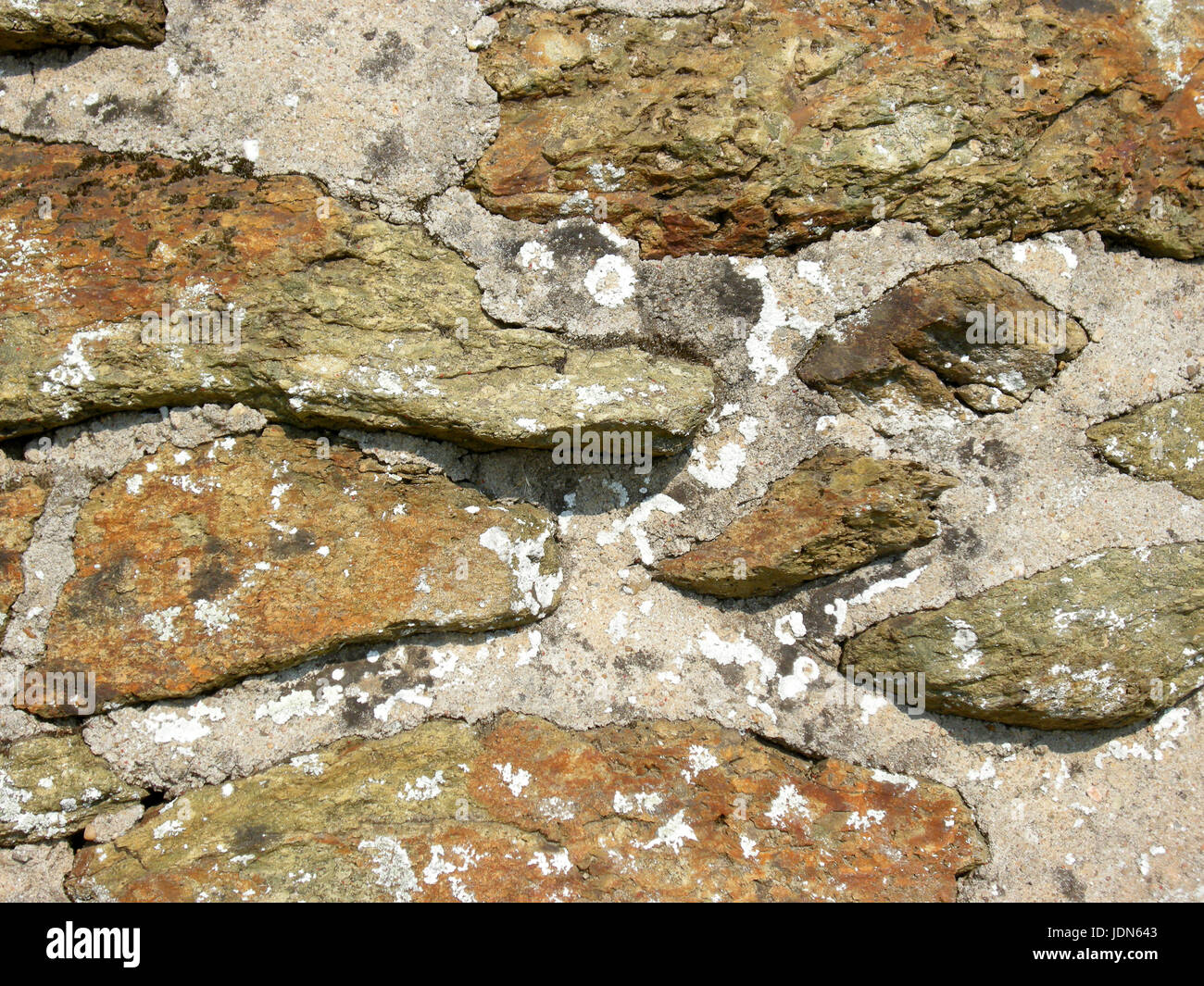 Texture of antique stone wall Stock Photo - Alamy