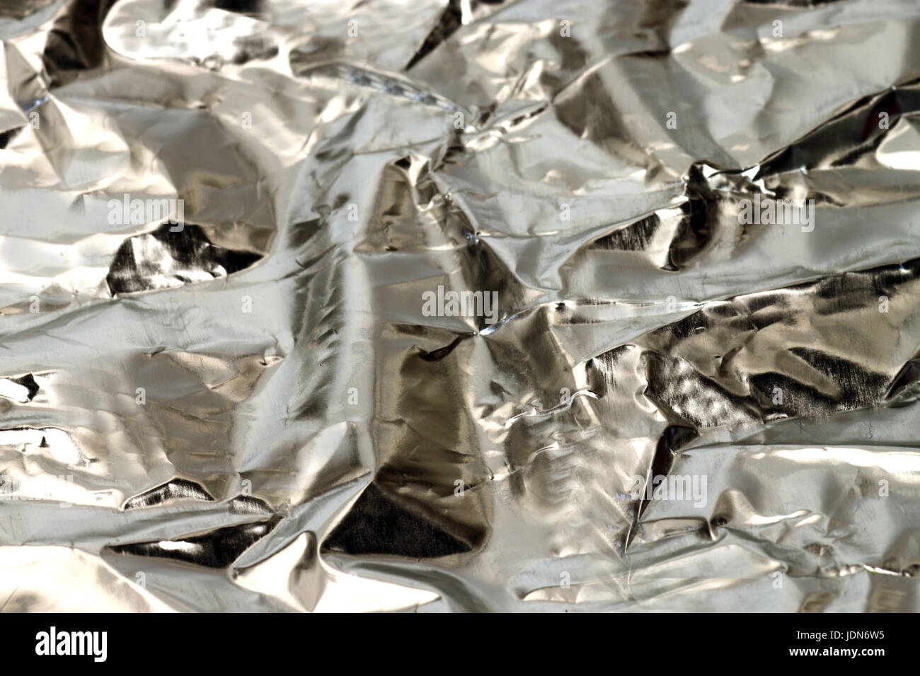 Texture of crumbled aluminum foil Stock Photo - Alamy