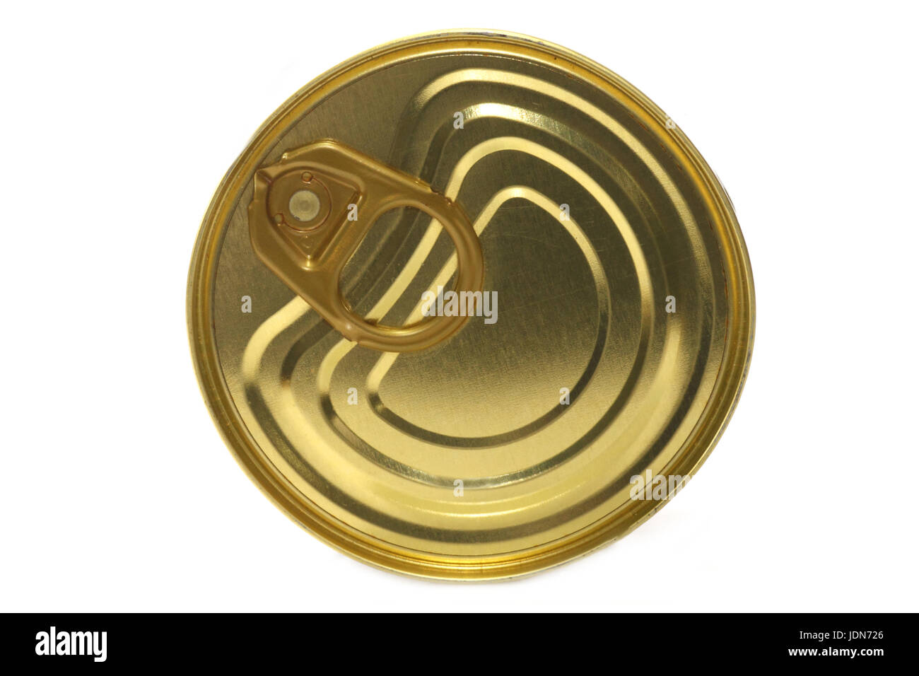A can is on white background Stock Photo - Alamy
