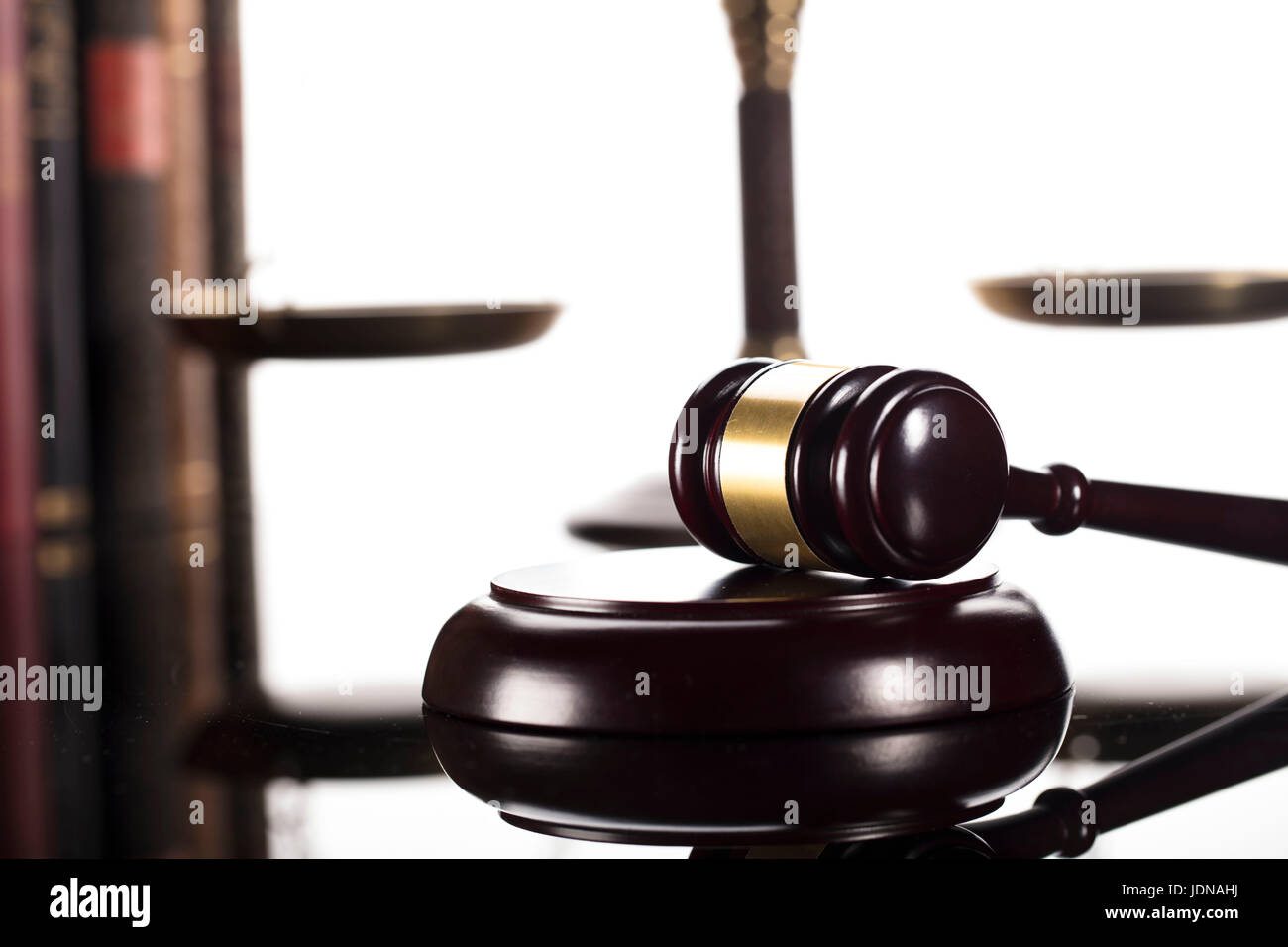 Law theme – court library Stock Photo - Alamy