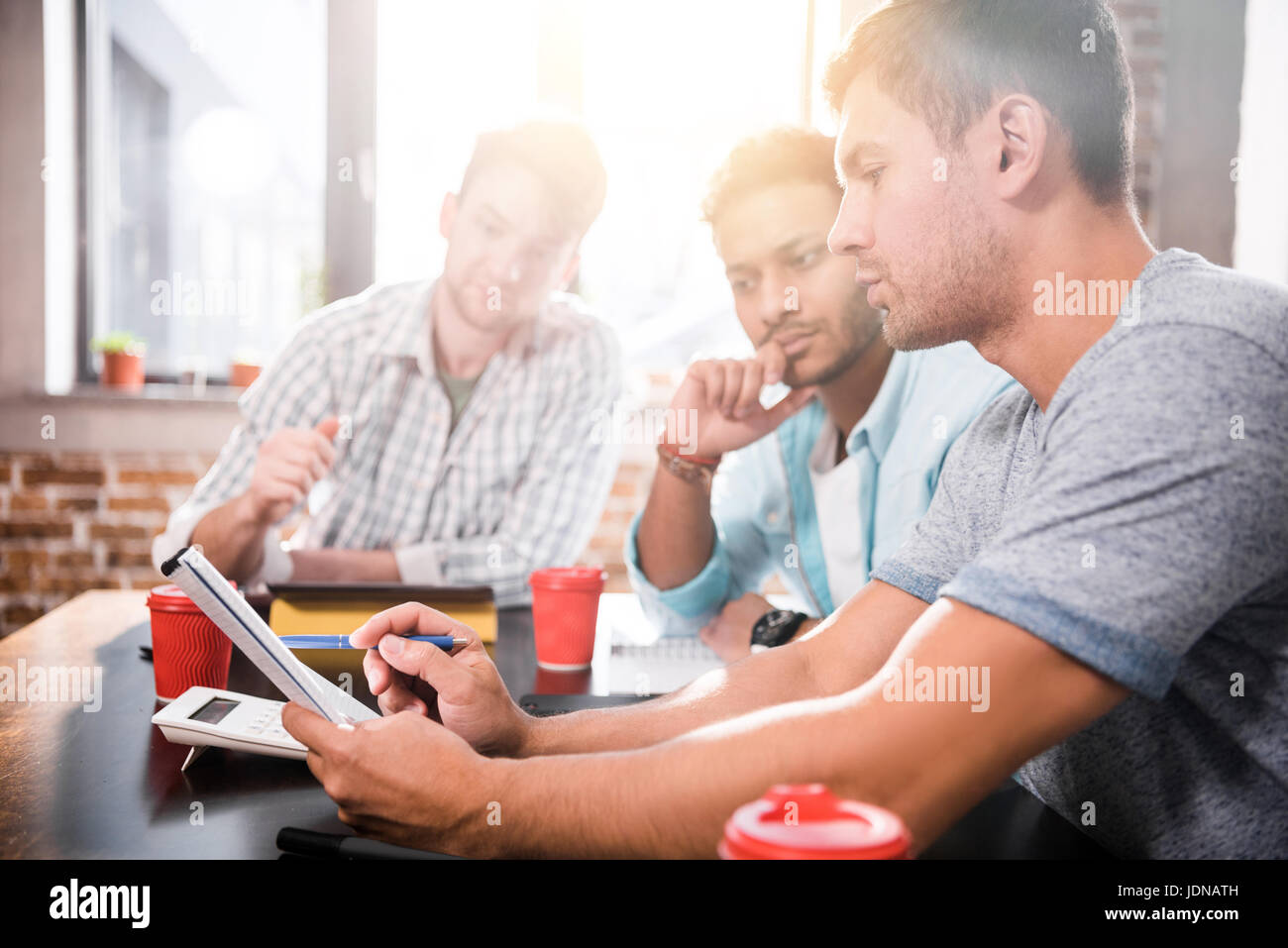 Young professional group hi-res stock photography and images - Alamy